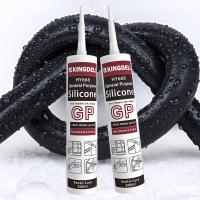 China Construction Adhesive Acetic Silicone Sealant Cure Grey Black White Glass Transparent Sealant for sale