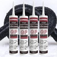 China Waterproof Transparent Glass Adhesive Silicone Sealant For Bathroom for sale