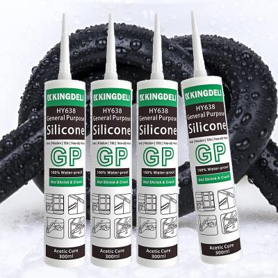 China Anti Fungus Glass Silicone Sealant For Bathroom And Kitchen for sale