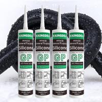 China 300ml Waterproof Glass Sealant Weather Resistance Silicone Glue For Bathroom for sale