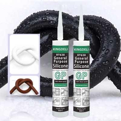China GP Glass Adhesive Silicone Sealant White Clear Color For Window for sale