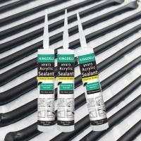 China Grey Black White Acrylic Silicone Glue For Door 280ml 300ml for sale
