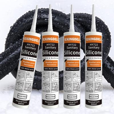 China Grey Rtv GP Sanitary Silicone Sealant Adhesive Glue China Manufacturer for sale