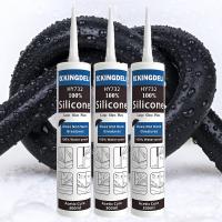 China Water Resistant Silicone Adhesive Sealant Acetic Clear RTV Glass Sealant for sale