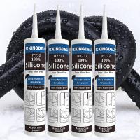 China Acetic Anti Mildew Sanitary Silicone Adhesive Sealant For Kitchen for sale