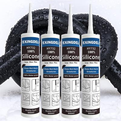 China Acetic Anti Mildew Sanitary Silicone Adhesive Sealant For Kitchen for sale