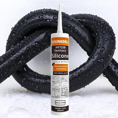 China Acetic General Purpose Silicone GP Sealant clear Glass Glue 280ml 300ml for sale
