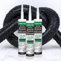 China 280ml 300ml Acetic Silicone Sealant Waterproof Glue General Purpose No Sag for sale