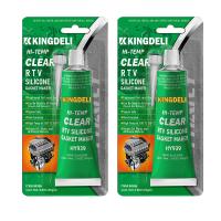 China Black Weatherproof Gasket Maker Silicone Sealant For Water Pumps for sale