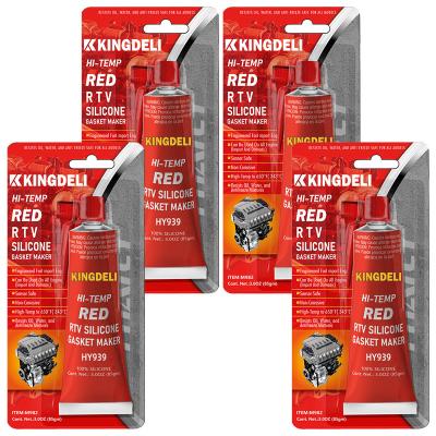 China High Temperature Gasket Maker Silicone Sealant Fast Sticking Waterproof for sale