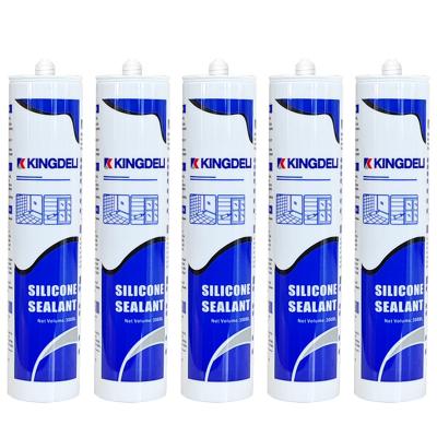 China Price RTV Acetic Sealant Transparent Universal Silicone Glue For Glass for sale
