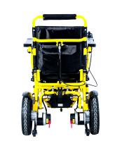 China KSM-601L Power Reclining Electric Wheelchair Folding Aluminum Alloy 130kg Capacity 15km Range for sale
