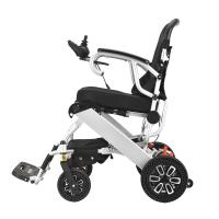 China KSM-608 Foldable Lightweight Power Wheelchair 6km Speed 12Ah Li-ion Battery Airline Approved for sale