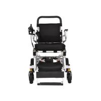 China KSM-608 Foldable Lightweight Power Wheelchair 6km Speed 12Ah Li-ion Battery Airline Approved for sale