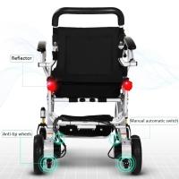 China KSM-608 Foldable Lightweight Power Wheelchair 6km Speed 12Ah Li-ion Battery Airline Approved for sale