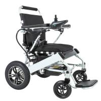 China KSM601 Lightweight Folding Electric Wheelchair 250W Motor 24V Li-ion Battery 15km Range Aluminum Alloy for sale