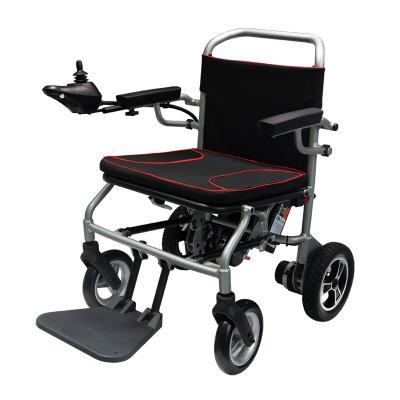 China KSM-609 Mini Electric Folding Wheelchair Lightweight 19kg Aluminum Alloy 6km/h Mobility Scooter for sale