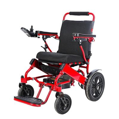 China KSM-601L Electric Wheelchair with LCD Joystick Controller Reclining Motorized Wheelchair 24V 250W for sale