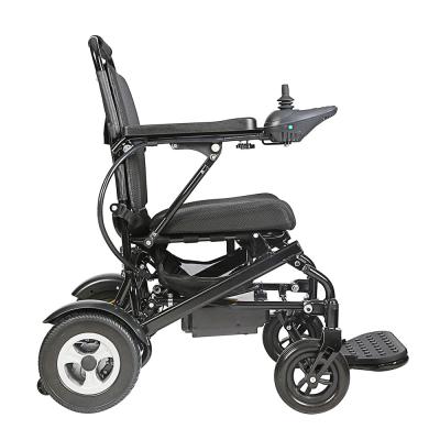 China KSM-602 Portable Lightweight Electric Wheelchair Remote Control Folding 130kg Capacity 15km Range for sale