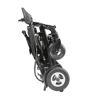 China KSM-602 Lightweight Lithium Battery Electric Wheelchair 24V 12Ah with Remote Control for sale