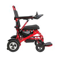 China KSM-602 Foldable Electric Wheelchair 24V Li-ion Battery 130kg Capacity Lightweight Power Wheelchair for sale