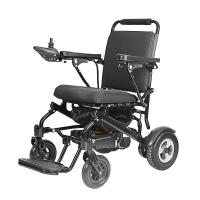 China KSM-602 Lightweight Folding Electric Wheelchair 24V 12Ah Li-ion Battery Remote Control Handicapped Mobility Aid for sale
