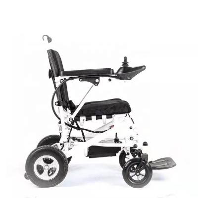 China KSM-602 Electric Wheelchair 24V 180W Motor Foldable Aluminum Alloy Remote Control 130kg Capacity for sale
