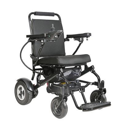 China Foldable Electric Wheelchair 250W Motor Lightweight 15km Range Airline Approved Portable Mobility Scooter for sale