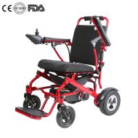 China Foldable Electric Wheelchair 250W Motor Lightweight 15km Range Airline Approved Portable Mobility Scooter for sale
