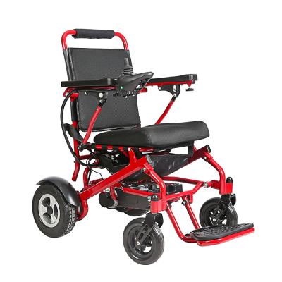 China KSM-602 Lightweight Auto Folding Electric Wheelchair 120kg Capacity 15km Range for sale