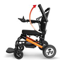 China KSM-602 Folding Electric Wheelchair for Elderly Disabled Lightweight 130kg Capacity 15km Range for sale