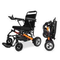 China KSM-602 Folding Electric Wheelchair for Elderly Disabled Lightweight 130kg Capacity 15km Range for sale
