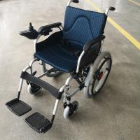 China KSM-502 Lightweight Attendant Controlled Electric Wheelchair 24V 250W 130kg Capacity for sale