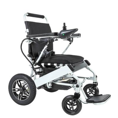 China KSM-601P CE Certified Aluminium Power Recliner Wheelchair Foldable Electric 24V 250W for Elderly for sale