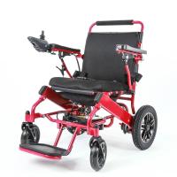 China KSM-601P Aluminum Alloy Power Wheelchair with Reclining Latex Cushion 130kg Capacity 24V Li-ion Battery for sale