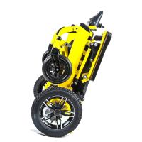 China KSM-601P Remote Control Reclining Electric Power Foldable Wheelchair for Elderly 130kg Capacity for sale