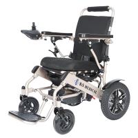 China KSM-601P Lightweight Electric Wheelchair 21in Wide Seat Anti-Decubitus Latex Cushion 130kg Capacity for sale