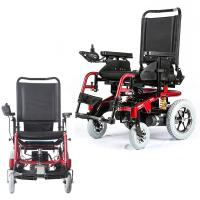 China KSM-510 All Terrain Heavy Duty Electric Wheelchair 150kg Capacity 500W Motor Off Road Power Wheelchair for sale