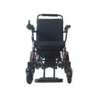 China KSM-601S Brushless Motorized Wheelchair 500W 6AH Li-Ion Airline Approved Reclining Folding Electric Wheelchair for Elderly for sale