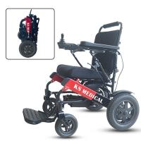 China KSM-601S Brushless 500W Electric Wheelchair Recliner Lightweight Power Wheelchair with 6AH Battery Remote Control for sale