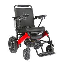 China KSM-601L Foldable Lightweight Electric Wheelchair 26kg Reclining Power Wheelchair 130kg Capacity for sale