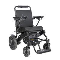 China 601L Reclining Folding Electric Wheelchair 26kg 130kg Capacity Remote Control Motorized Wheelchair with LCD Joystick for sale