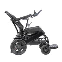 China KSM-601L Aluminum Alloy Folding Electric Wheelchair 26kg 6km/h Reclining Power Wheelchair with Remote Control for sale