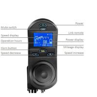 China KSM-601L Foldable Power Electric Wheelchair 26kg LCD Display Voice Reclining 130kg Load for sale