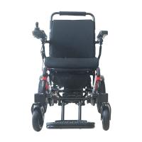 China KSM-601S Brushless Electric Wheelchair 500W 6Ah Li-Ion Foldable Travel Reclining Remote Control for sale
