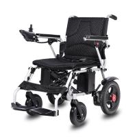 China KSM-506 Lightweight Foldable Electric Power Wheelchair 250W Motor 12Ah Battery Travel Chair for sale
