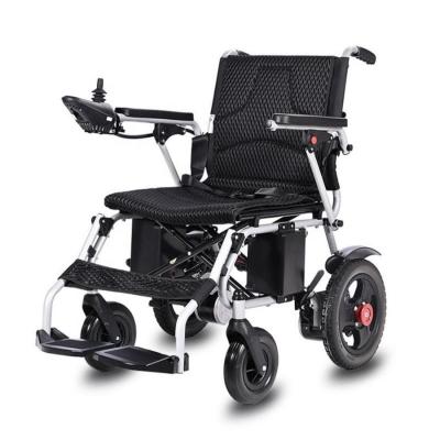 China KSM-506 Lightweight Foldable Electric Power Wheelchair 250W Motor 12Ah Battery Travel Chair for sale