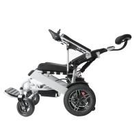 China KSM-601 Aluminum Alloy Electric Wheelchair 24V 250W Motor Remote Control Reclining 15km Range for sale
