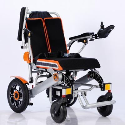 China KSM-605 Automatic Folding Electric Wheelchair 24V Li-ion 15km Range Lightweight Aluminum Alloy for sale