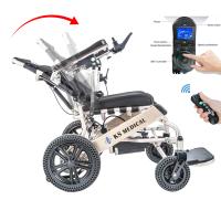 China KSM-601L Remote Control Electric Wheelchair 24V Li-ion Battery 130kg Capacity Reclining Mobility Scooter for sale